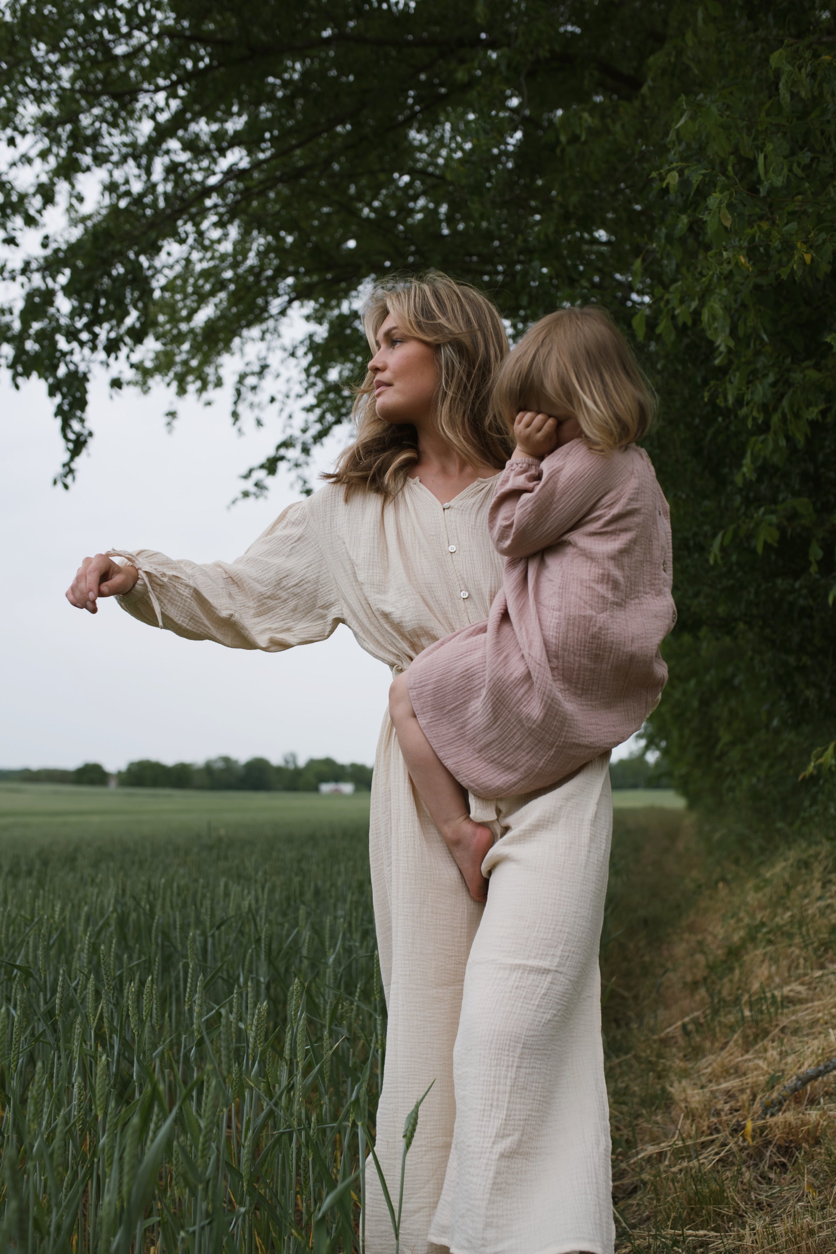 Fawn Dress - Dusty Rose – LEO & LENNON